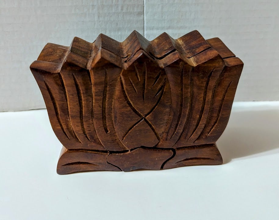 Lotus Puzzle Box | global inspirations, llc